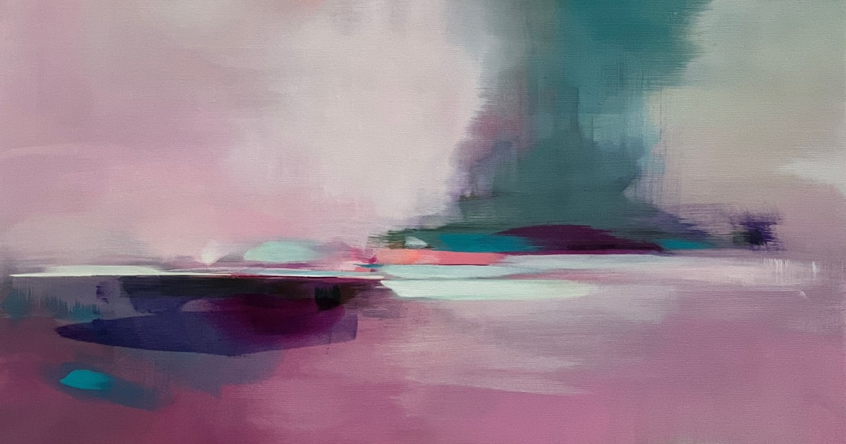 Poppy Cyster: Abstract Art Inspired by Aerial Scottish Landscapes ...