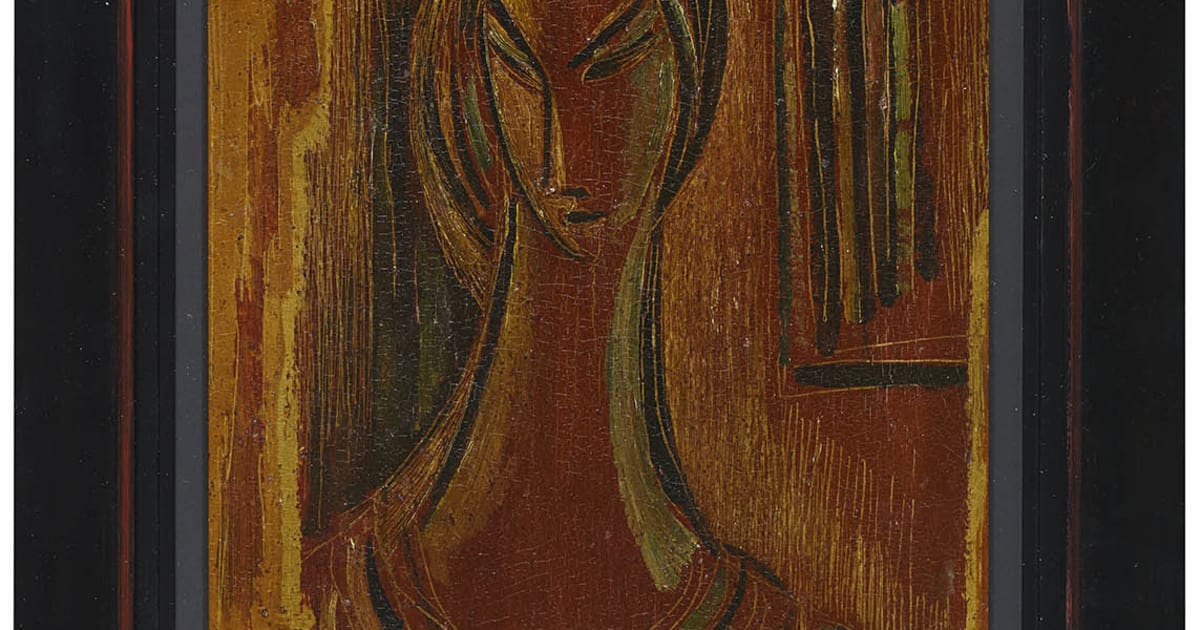 Syed Sadequain - Works | Grosvenor Gallery