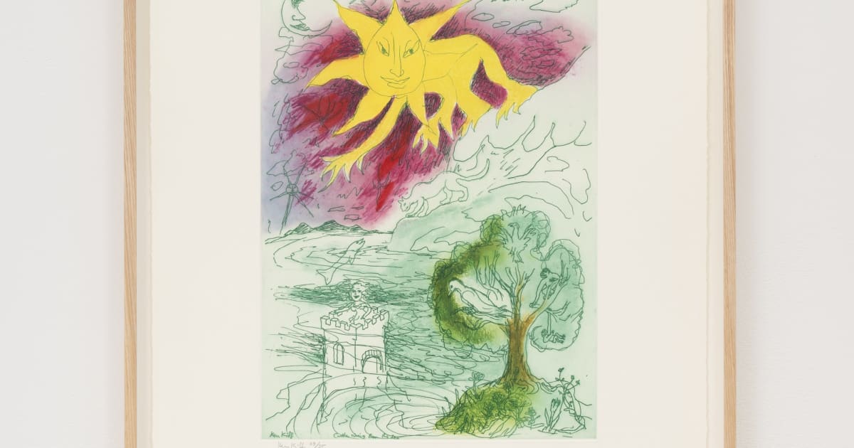 Ken Kiff, Castle Rising from the Sea, 1993 | Hales Gallery