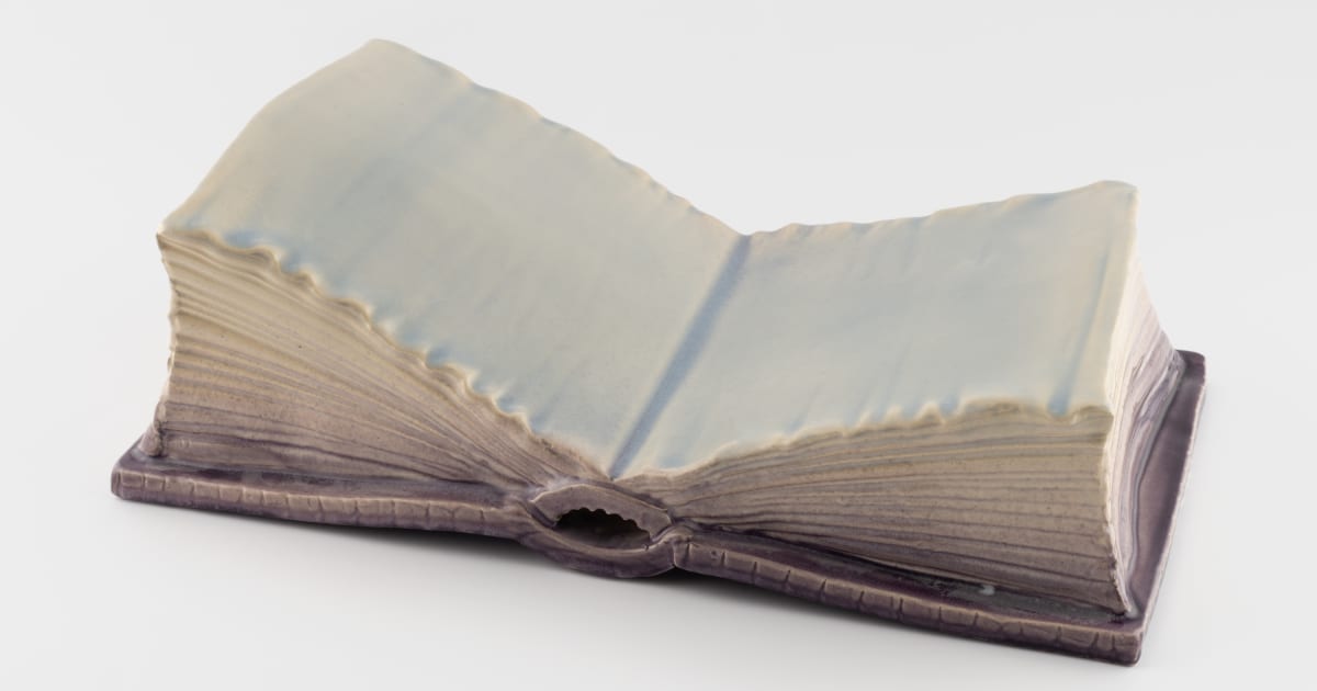 Richard Slee, Damp Book, 2019 | Hales Gallery