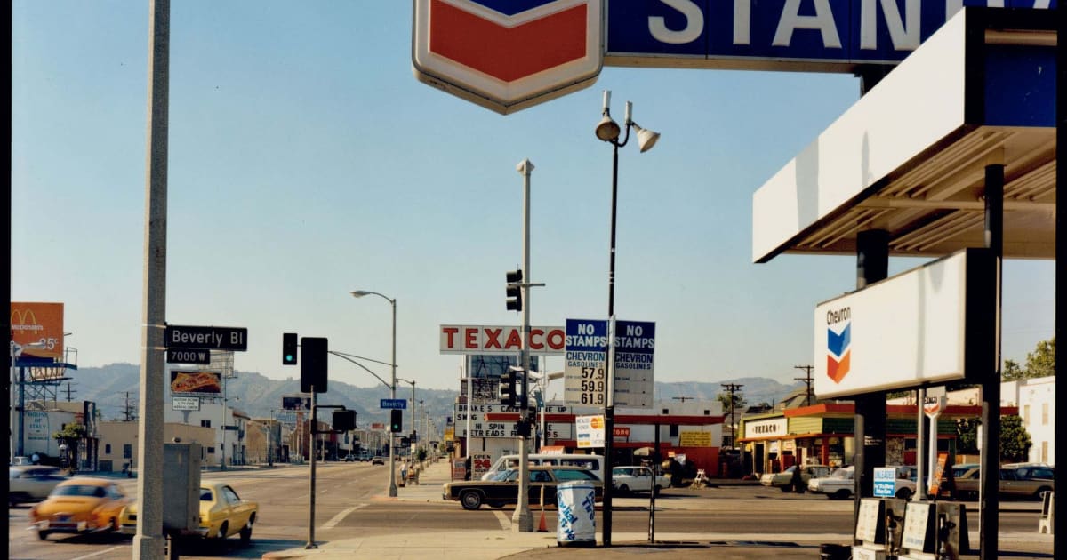Stephen Shore, La Brea Avenue and Beverly Boulevard, Los Angeles ... Stephen Shore, La Brea Avenue and Beverly Boulevard, Los Angeles ...