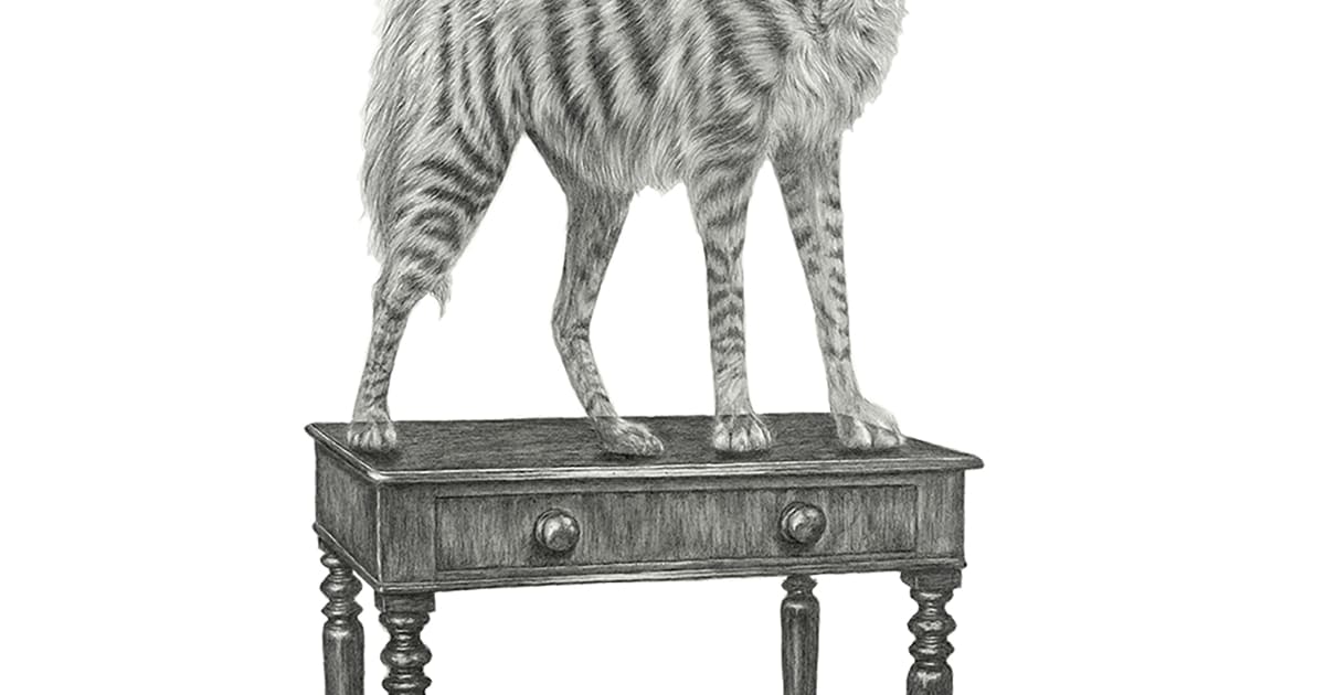 Rachel Goodyear, Spectre (Hyena), 2021 | Pippy Houldsworth Gallery