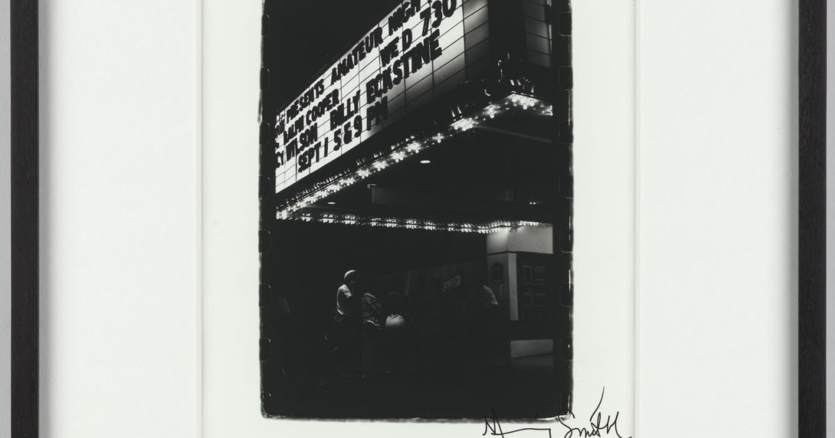 Ming Smith, Billboard at the Apollo Theater (Invisible Man series ...