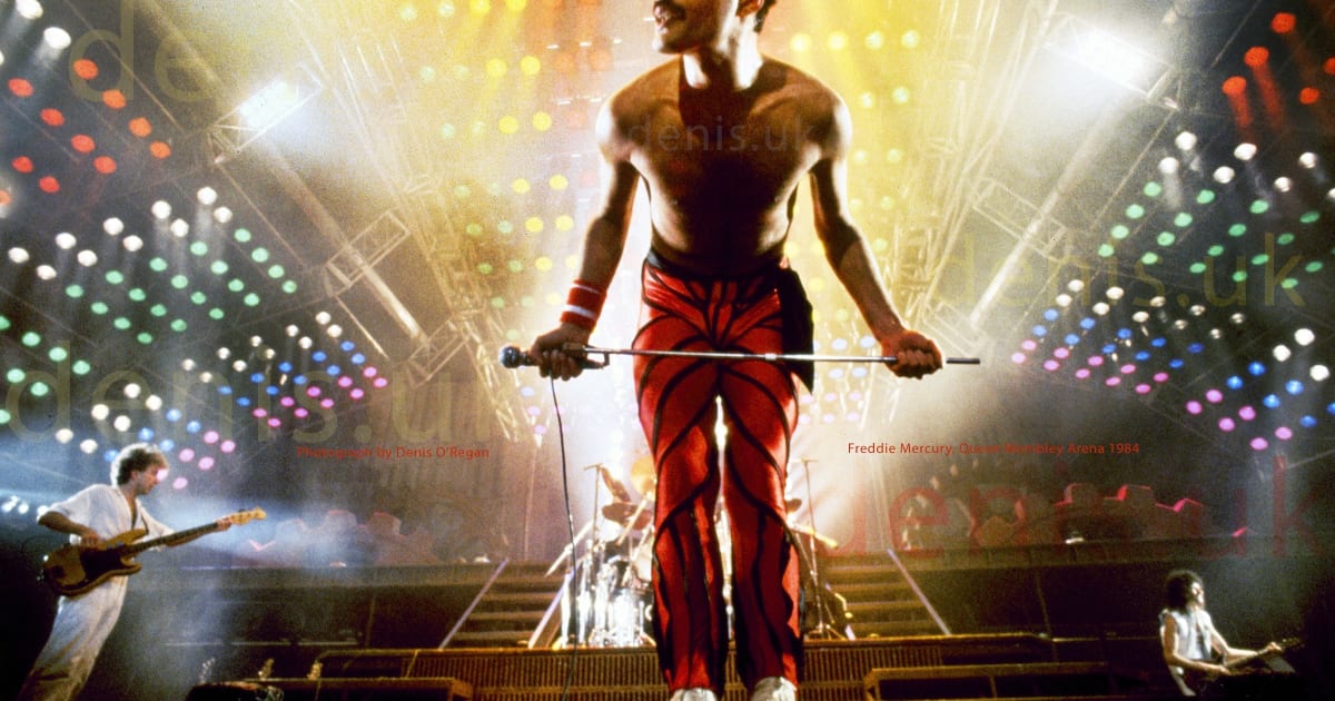 QUEEN, Queen Wembley Arena, 1984 | Denis O'Regan Photographer