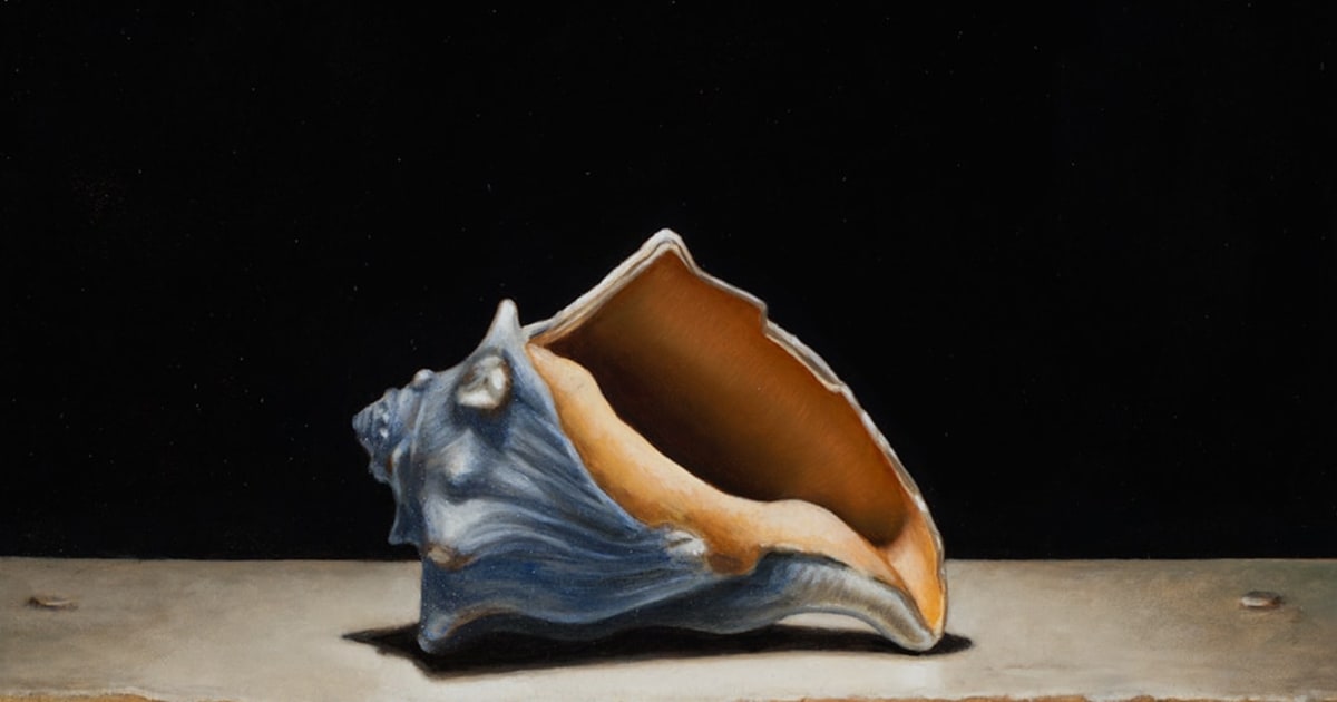 Christopher Clamp, LAZULI SHELL STUDY, 2024 | Jerald Melberg