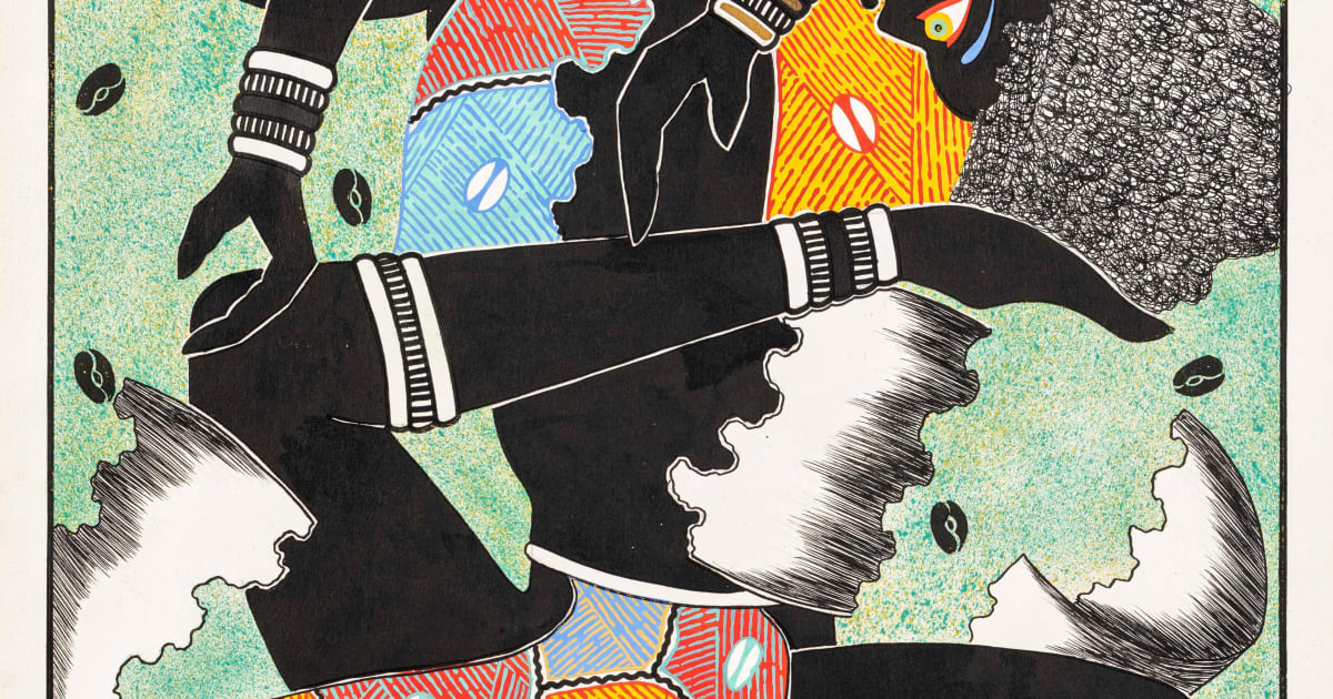 Assane N'Doye, Le pot cassé, 1988 | MAGNIN-A