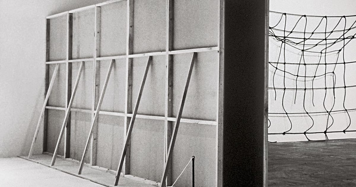 Bruce Nauman, Performance Corridor, 1969 | Marian Goodman