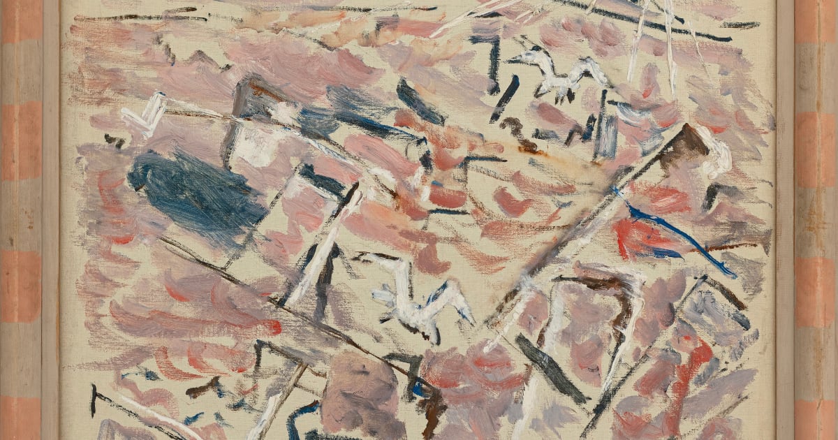 John Marin, Sea in Red, Version I, 1948 | Schoelkopf Gallery