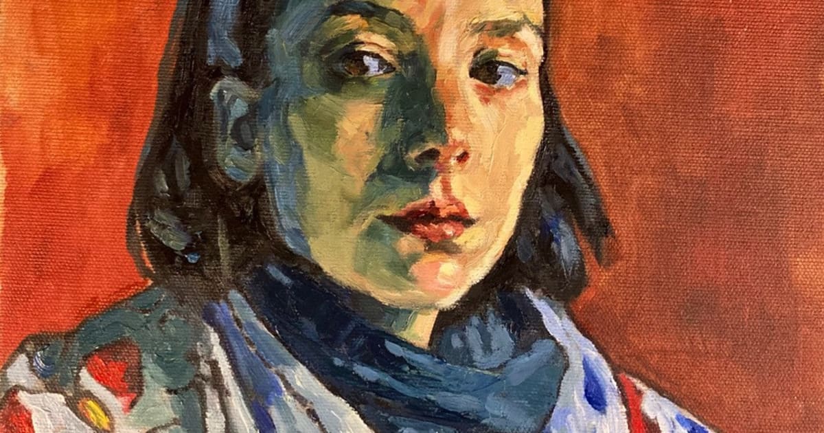 Alicia France, Self-Portrait in New Chapter, 2023 | Ruth Borchard ...