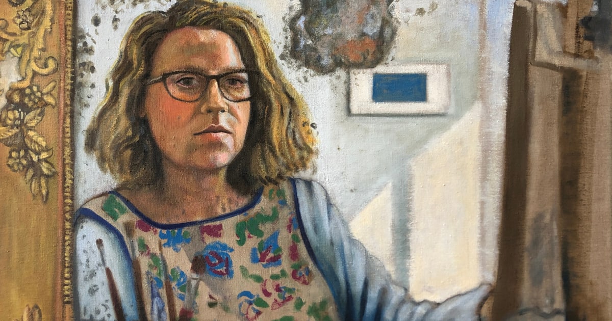Nicola Hepworth, Self Portrait in Gericault's Mirror II, 2022 | Ruth ...