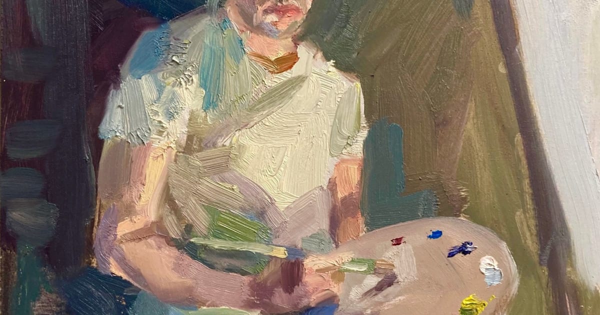 Tim Benson, Self Portrait, 2023 | Ruth Borchard Collection