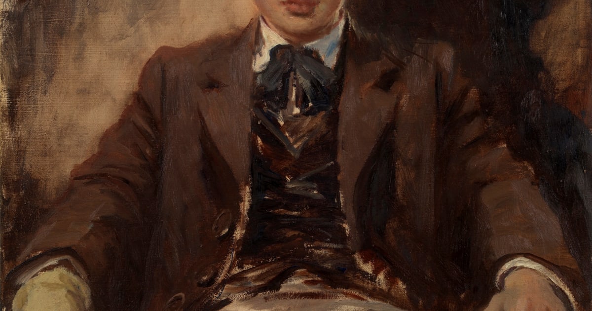Edward Seago, Portrait of Jeremy Spenser, 1953 | Portland Gallery