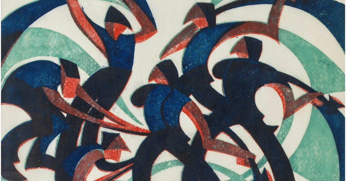 Sybil Andrews - Works | Portland Gallery