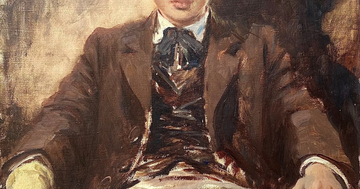 Edward Seago, Portrait of Jeremy Spenser, 1953 | Portland Gallery