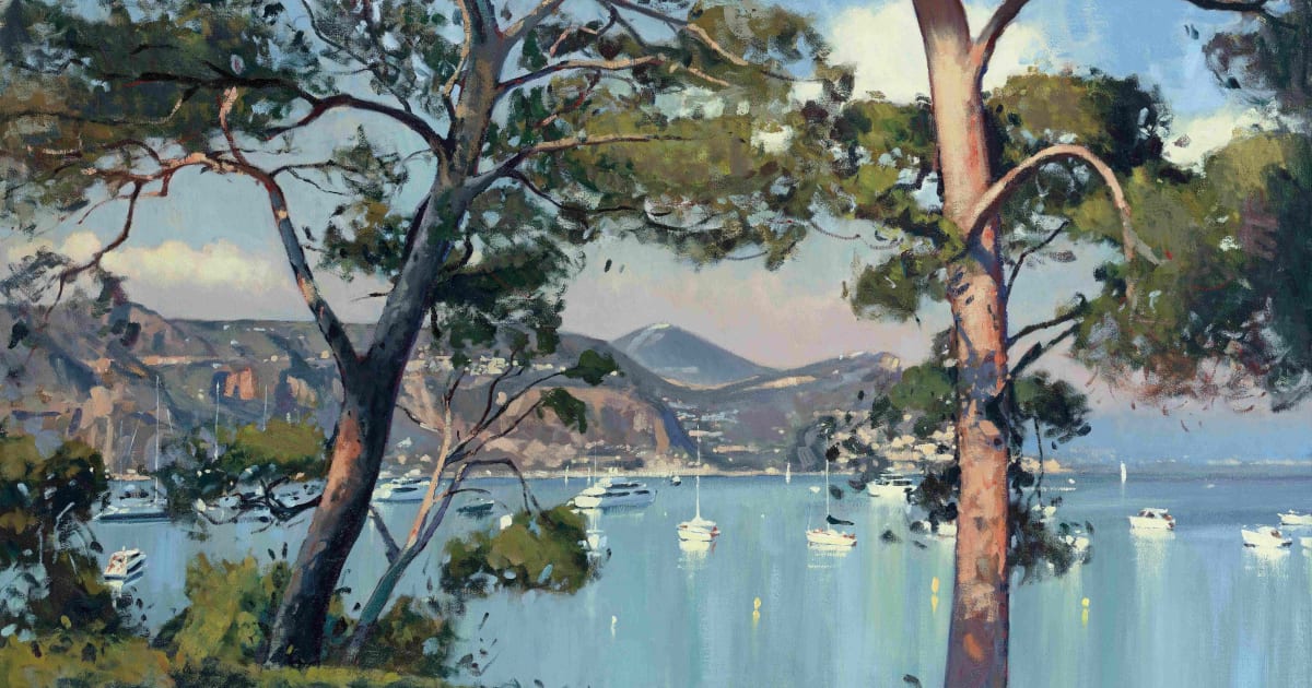 Paul Rafferty, 1. Paloma Beach - View from Cap Ferrat I, 2022 ...