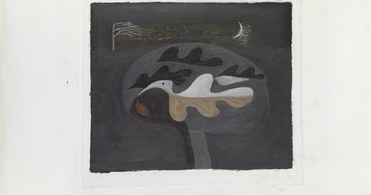 Liam Hanley, Untitled (tree and moon), circa 2003 | Portland Gallery