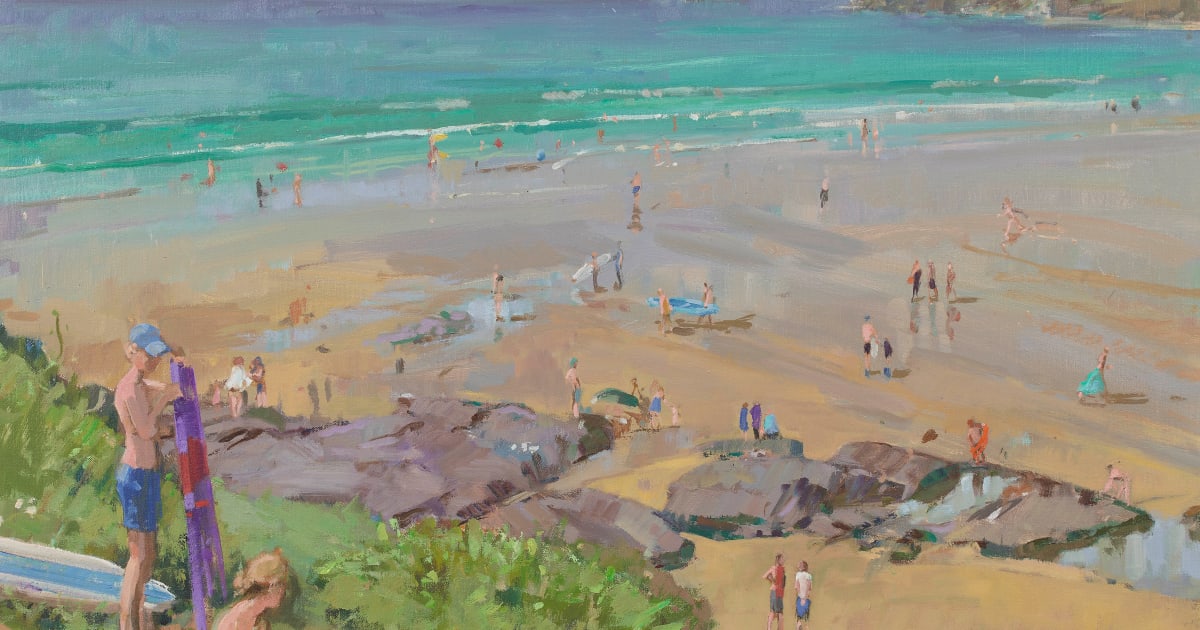 Nick Botting, Summer in Polzeath | Portland Gallery
