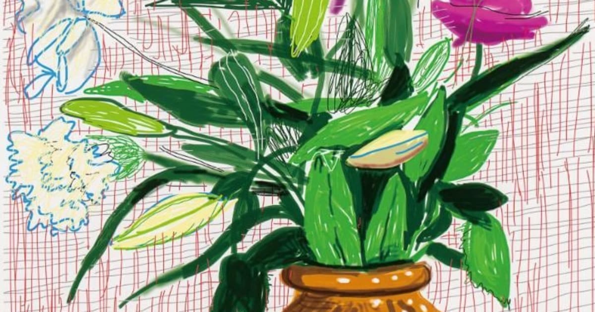 David Hockney - Ipad drawings | Red Eight Gallery