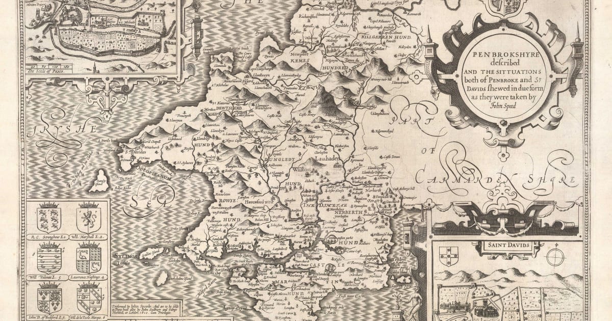 Pembrokeshire | The Map House