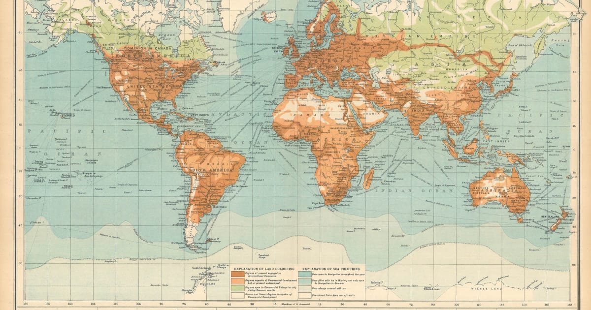 Commodities & Trade | The Map House
