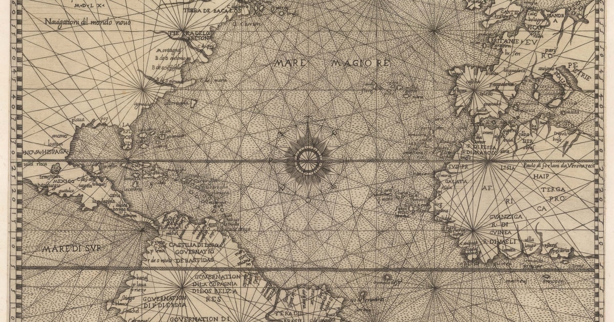 Atlantic Ocean | The Map House