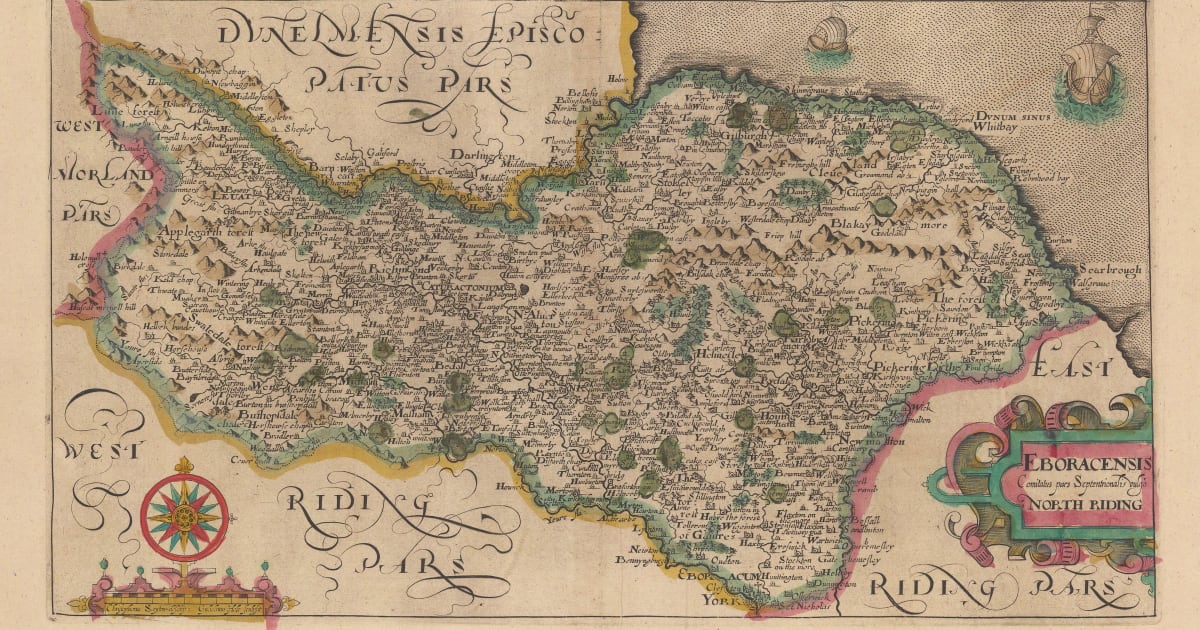 Yorkshire | The Map House