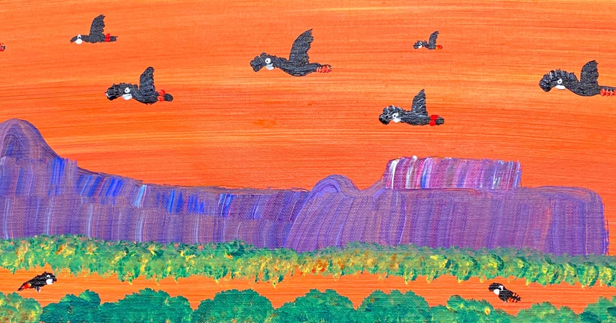 Art by leading Aboriginal artist Kukula McDonald | This is Aboriginal Art