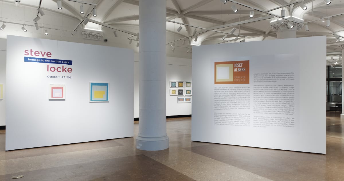 Steve Locke: Homage to the Auction Block | October 1 - 27, 2021 ...