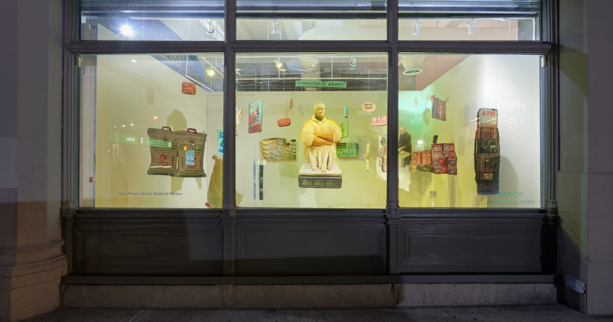 Lloyd Foster: Double Double at WINDOW | March 16 - April 22, 2023 | Anton Kern Gallery