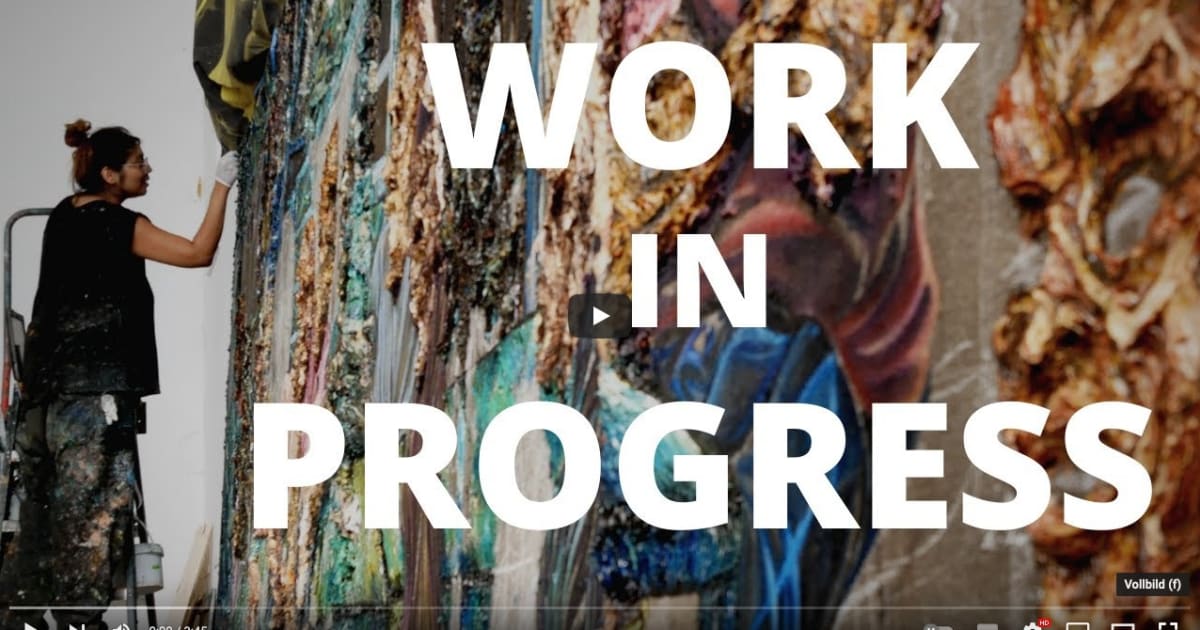 Work in Progress - An intimate look in the creative process of Raquel ...