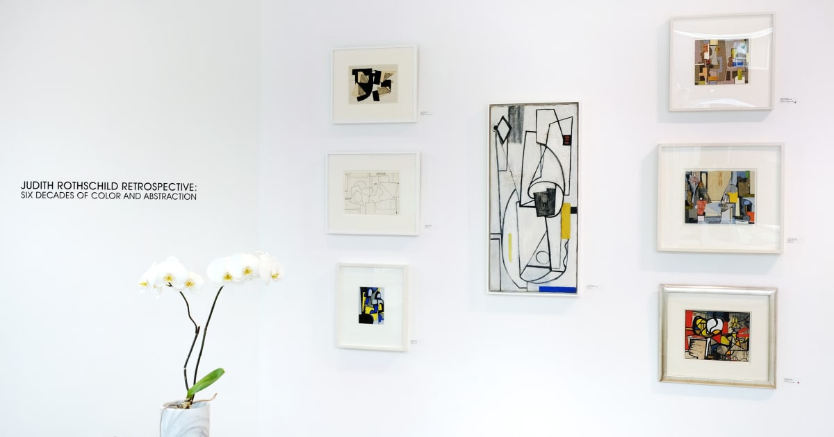 Judith Rothschild Retrospective: Six Decades of Color and Abstraction ...