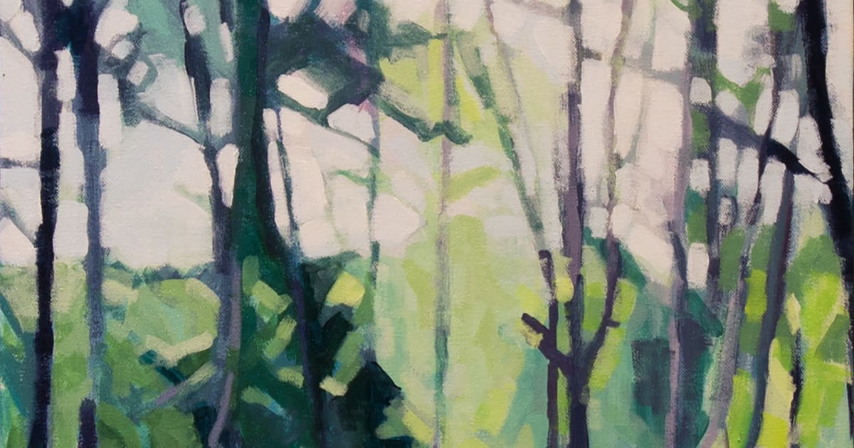 Works - Liz Hoag: Beyond The Trees | Elizabeth Moss Galleries