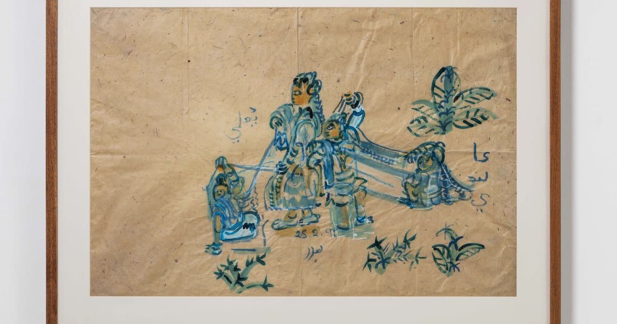 Works - Leela Mukherjee: A Guileless Modernist | Vadehra Art Gallery