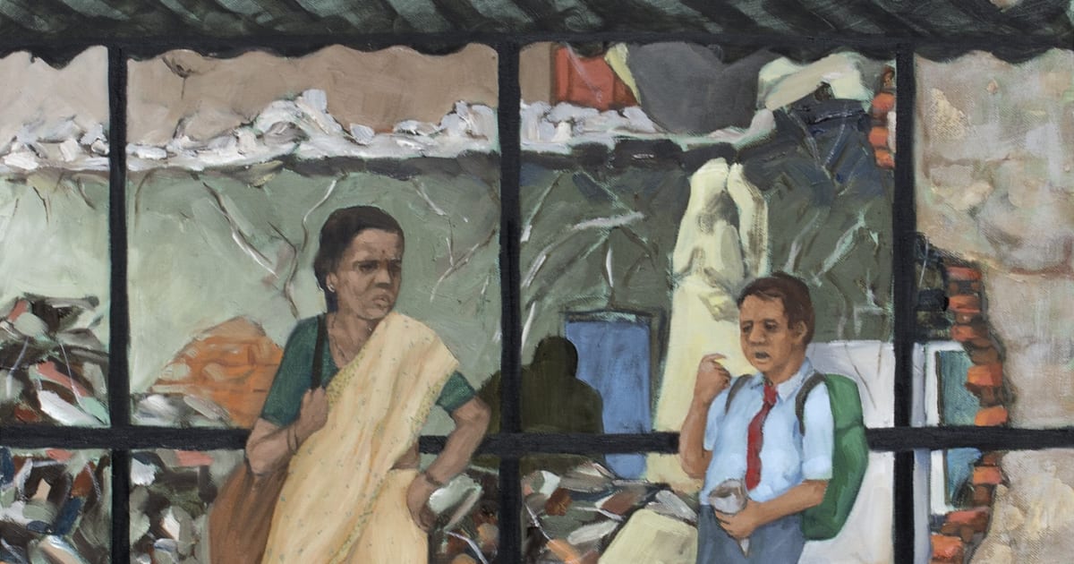 Works - Cities: Built, Broken | Sudhir Patwardhan | Vadehra Art Gallery