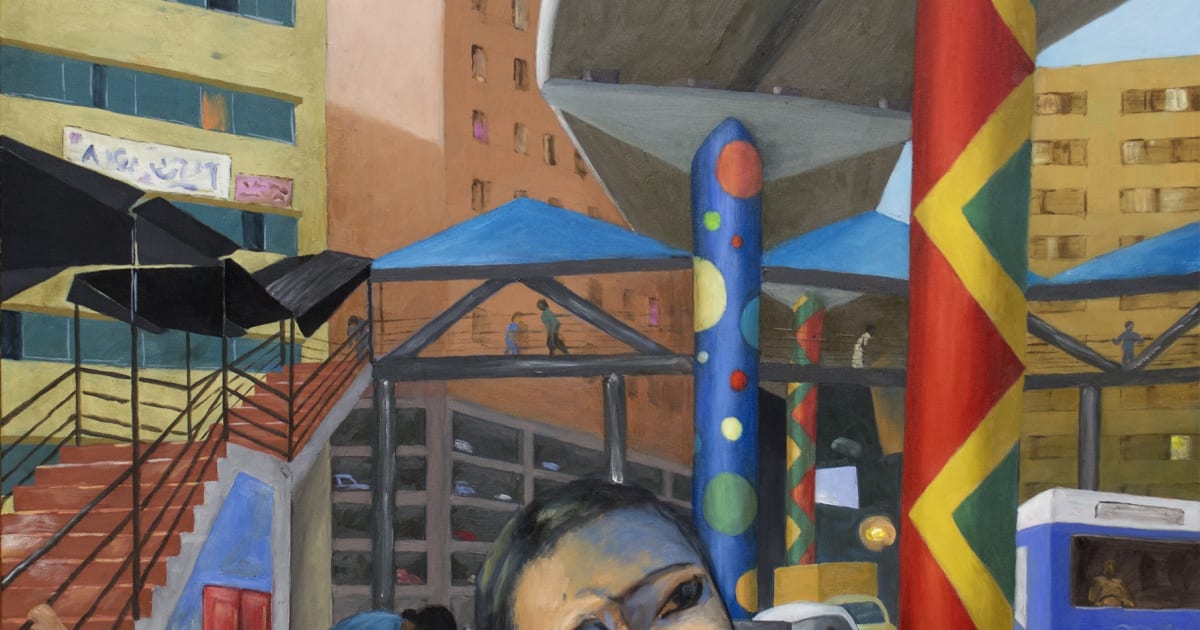 Works - Sudhir Patwardhan | Cities: Built, Broken | Vadehra Art Gallery