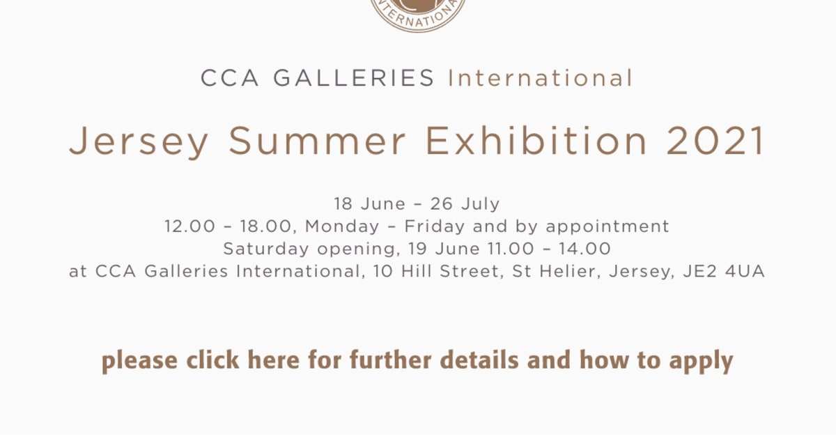 Jersey Summer Exhibition 2021 | 18 June - 26 July 2021 - Overview | CCA ...