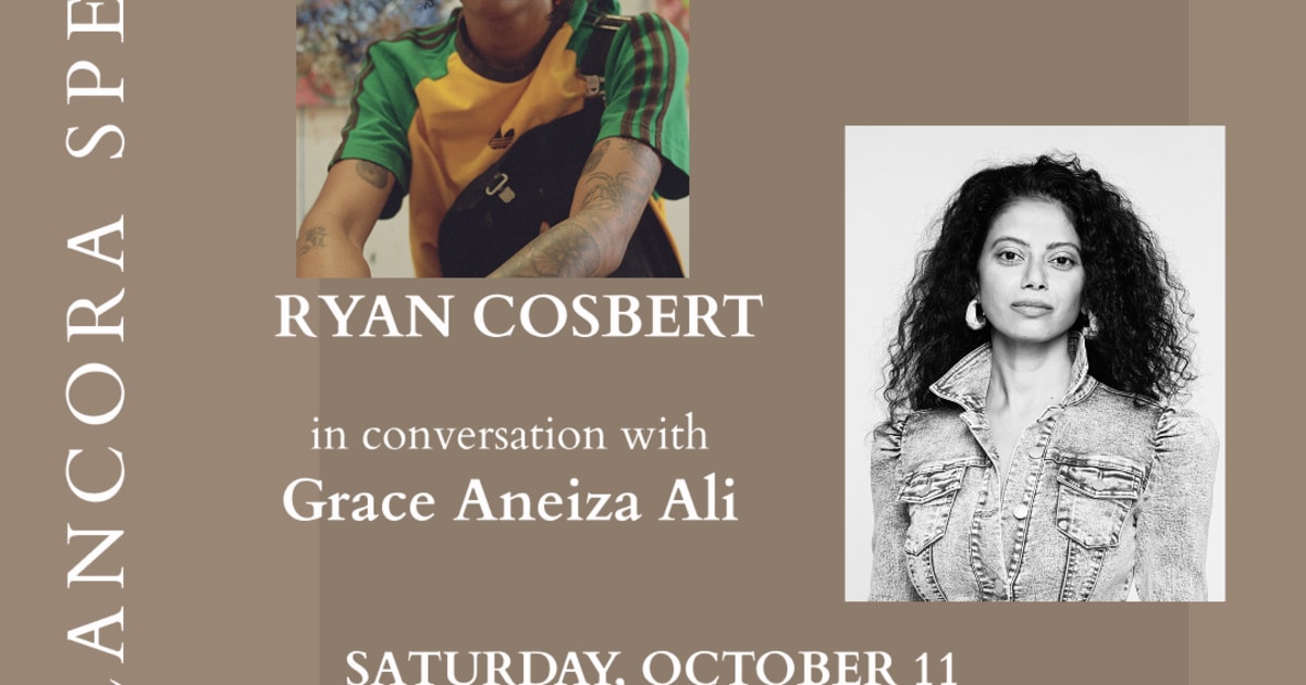 Event: Welancora Speaks: Ryan Cosbert: In Conversation with Grace ...