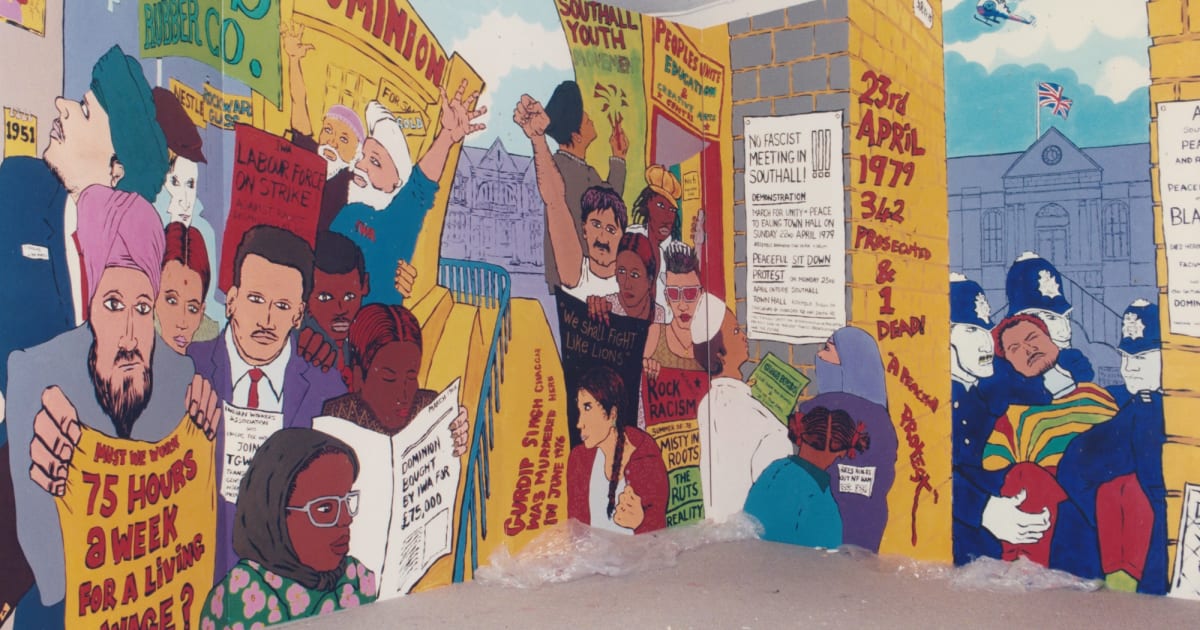 Southall Black Resistance Mural | 27 September 1985 - 17 April 1986 ...