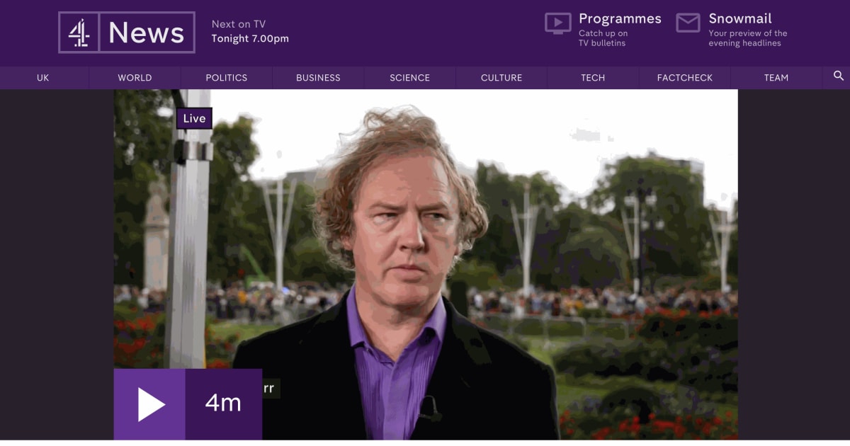 Channel 4 Interview with Christian Furr 2022