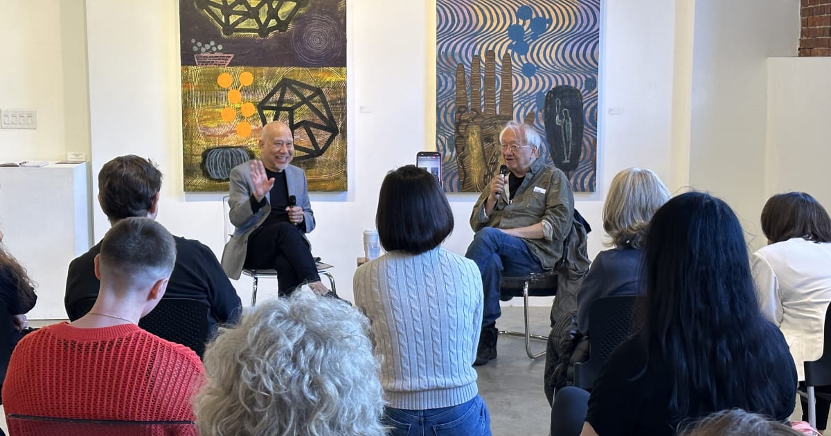 Artist Talk - Charles Yuen in conversation with John Yau | LaiSun Keane
