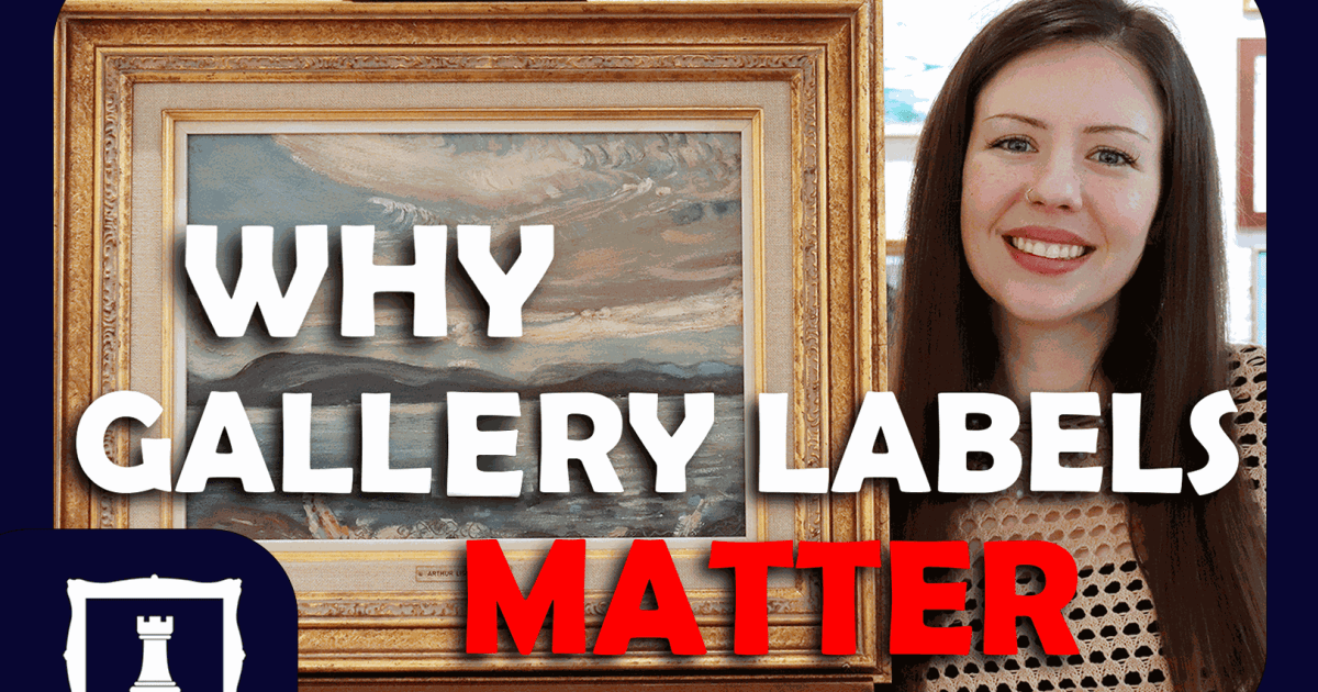 The Value of Art: Gallery Labels | Rookleys