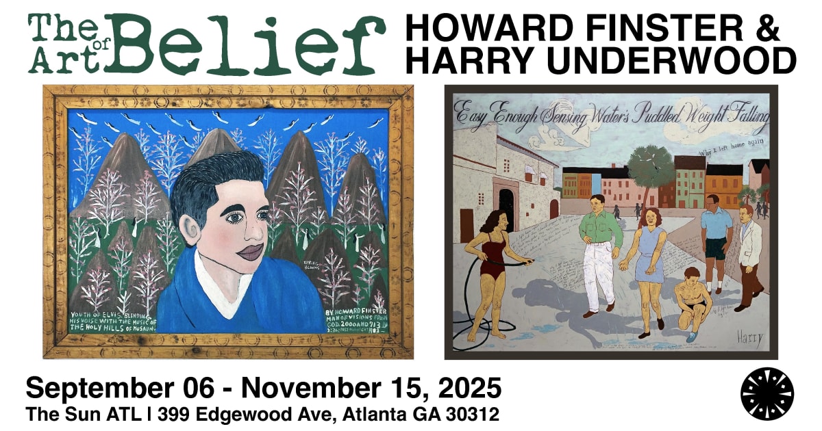 The Art of Belief: Howard Finster & Harry Underwood | 6 September - 22 ...