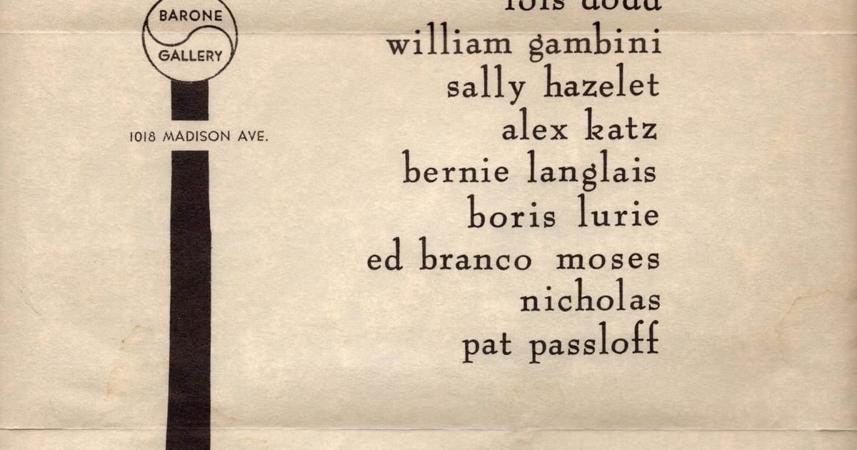 10th St. at Barone - Overview | Boris Lurie Art Foundation