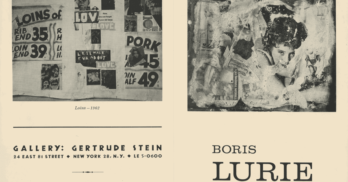 Boris Lurie - Overview | Boris Lurie Art Foundation
