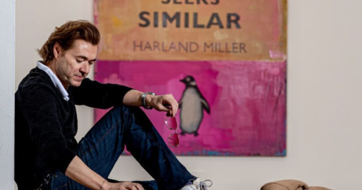 Harland Miller Biography - British Artist | Calder Contemporary