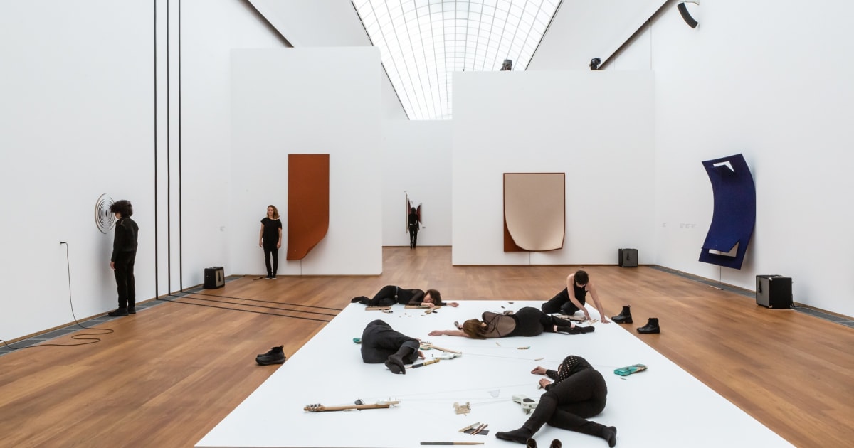 Naama Tsabar 'Estuaries' solo show at the Hamburger Bahnhof | Dvir Gallery