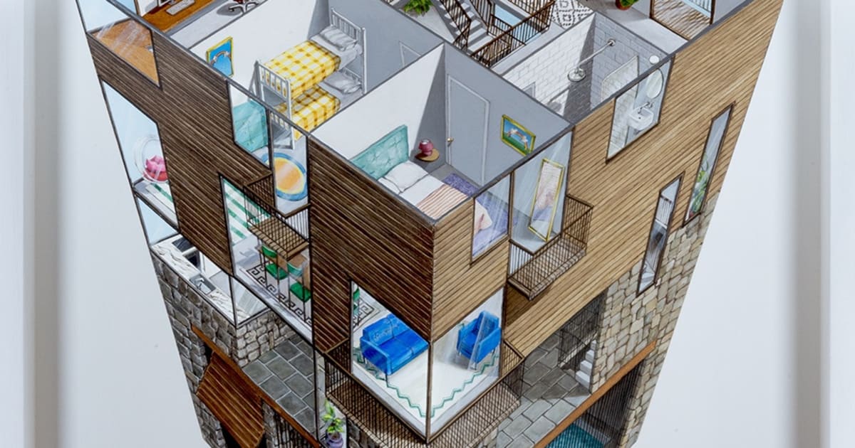 PATRICK HUGHES: The Newest Perspective | Scott Richards Contemporary Art