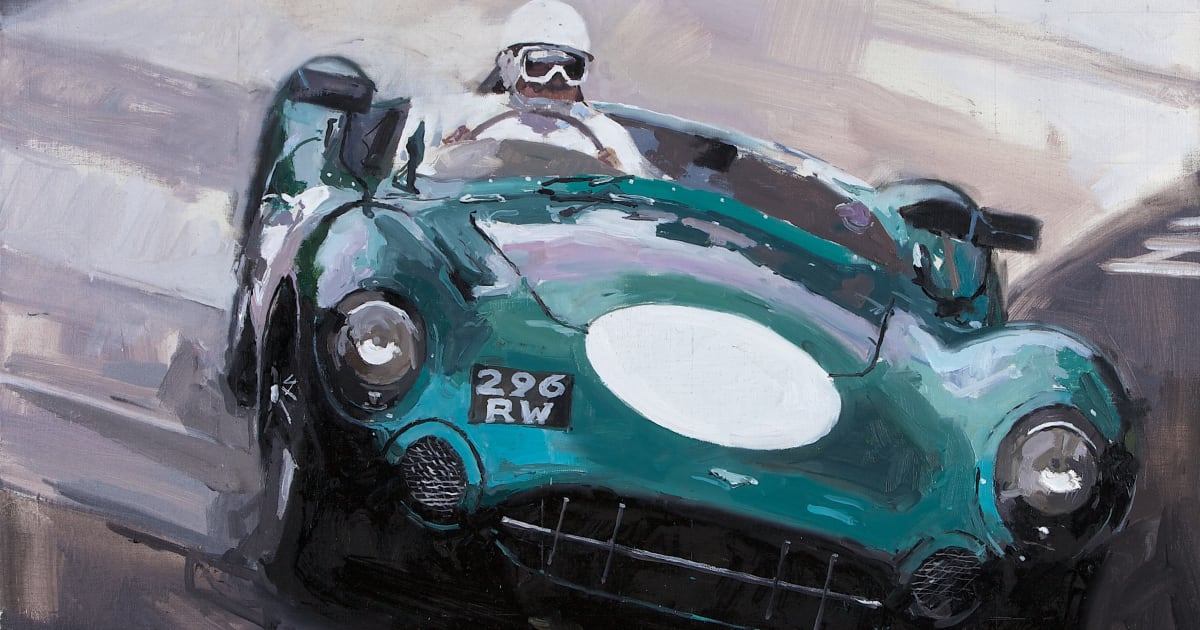 Sir Stirling Moss in the DBR1, Nurburgring, Aston Martin, 2013 | James ...