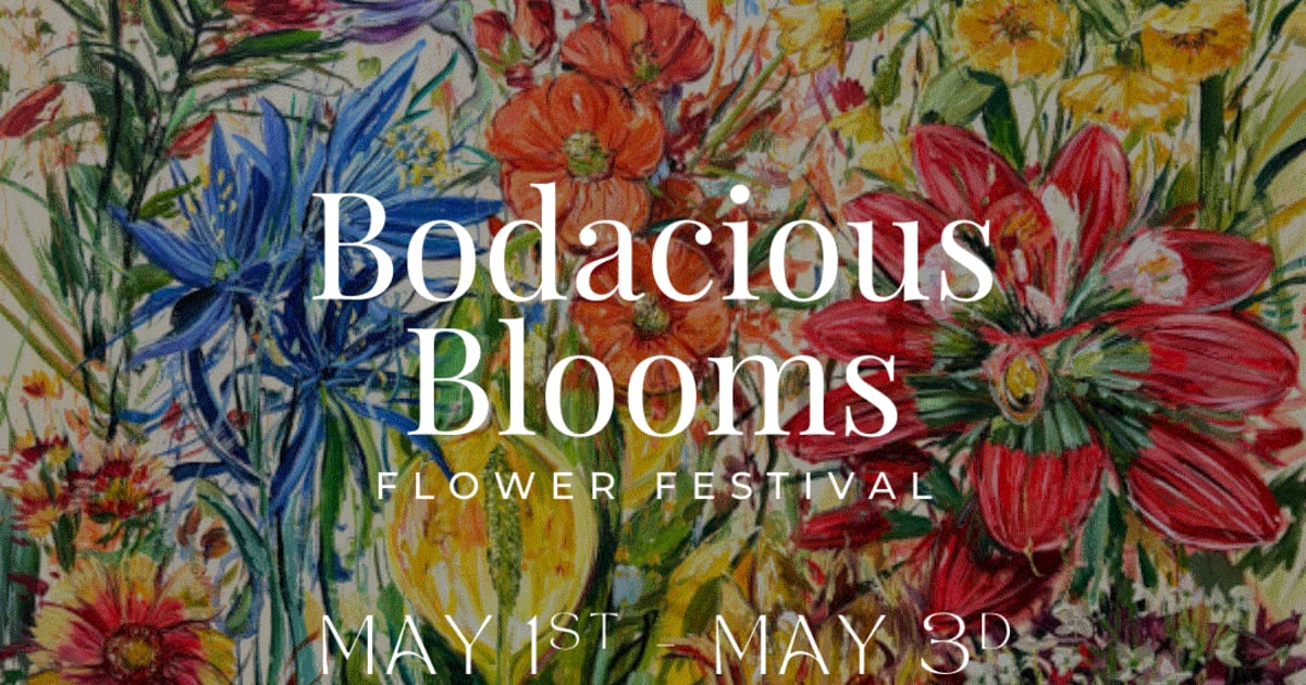 Bodacious Blooms Flower Festival 2025 | Carousel Fine Art