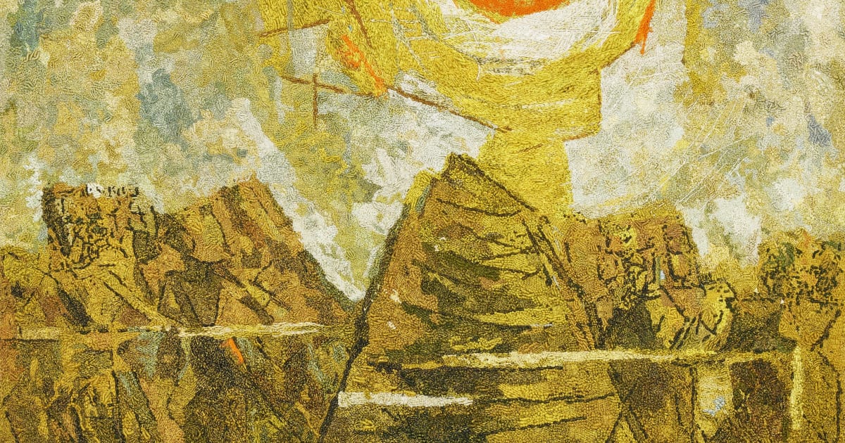 K.K. Hebbar - Nature's Rhythms and Symbolism | Milaayaartgallery